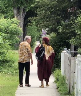 Accompaniment Visit with Pr. Marie Besong - MNO Synod